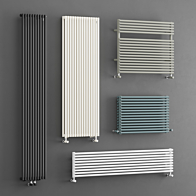 Tubes radiatori column - Радиатор - 3D модель