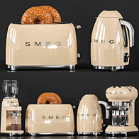 Collection smeg 3 - Kitchen appliance - 3D model