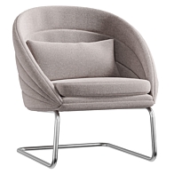 Saba Italia BUSTIER - Arm chair - 3D model