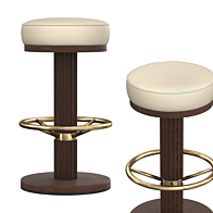 Crop bar stool - Chair - 3D model