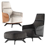 Magnolia Outdoor Armchair / Poliform - Arm chair - 3D model