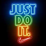 Just Do It Neon Sign - Neon - 3D model
