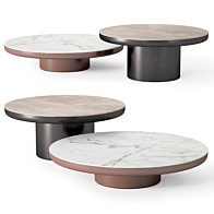 Minotti Shields Coffee Tables - Table - 3D model