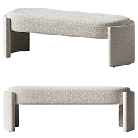 Arhaus Lansing Bench - Другая мягкая мебель - 3D модель