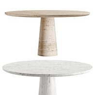 RH Machinto Round Coffee Table - Столы - 3D модель