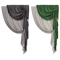 Curtains 614 - Шторы - 3D модель