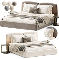 OM Siori Mio Bed - Кровати - 3D модель