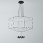Vibia Wireflow 0299 - Pendant light - 3D model