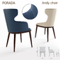 Porada Andy chair - Chair - 3D model