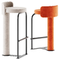Fox Counter Bar stool by Woo furniture / Bar stool - Chair - 3D model