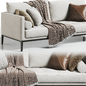 Maxalto Simpliciter Sofa - Sofa - 3D model