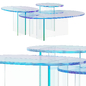 Shimmer tavoli Coffee Table Oval - Table - 3D model