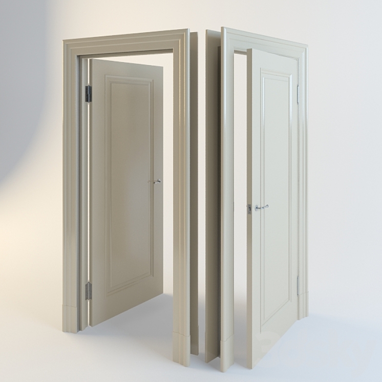 Door Fioravazzi Aurora, open - Doors - 3D model