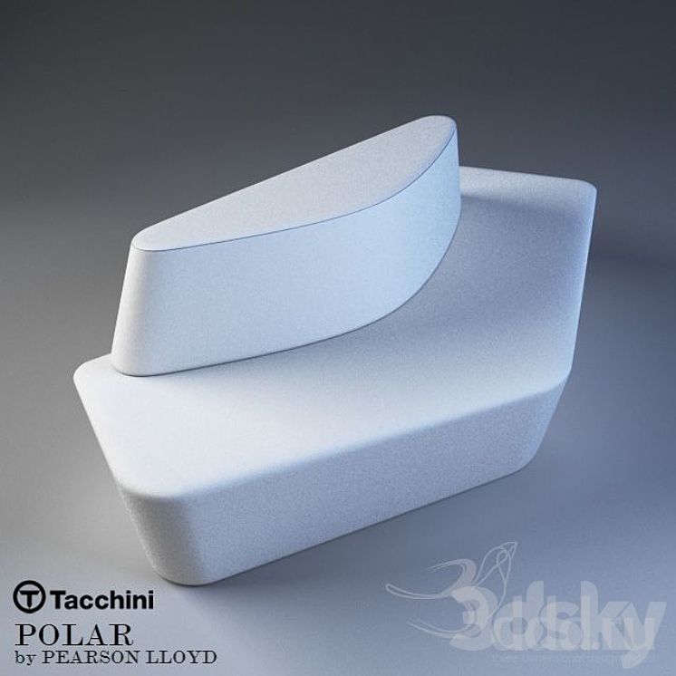 Tacchini / Polar - Sofa - 3D model
