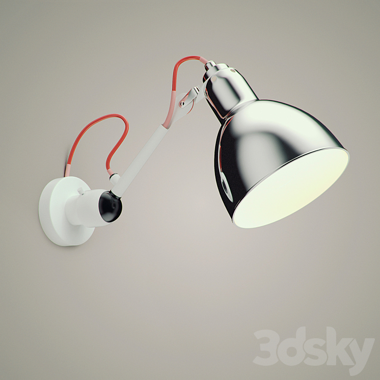 Spot Lightstar - Wall light - 3D model
