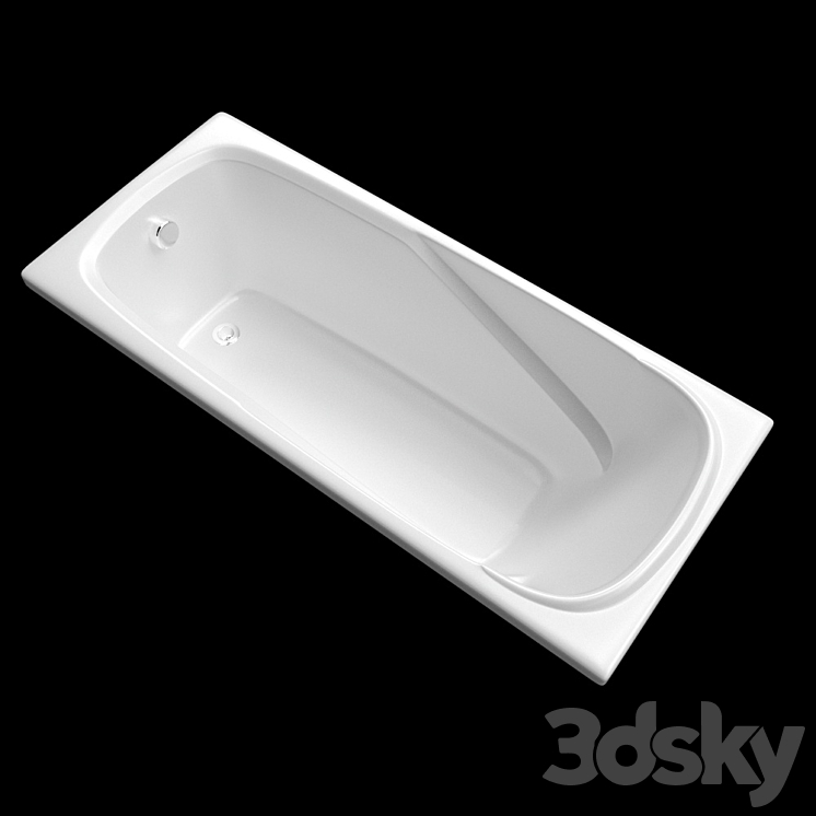 Bath Ravak Vanda II - Bathtub - 3D model