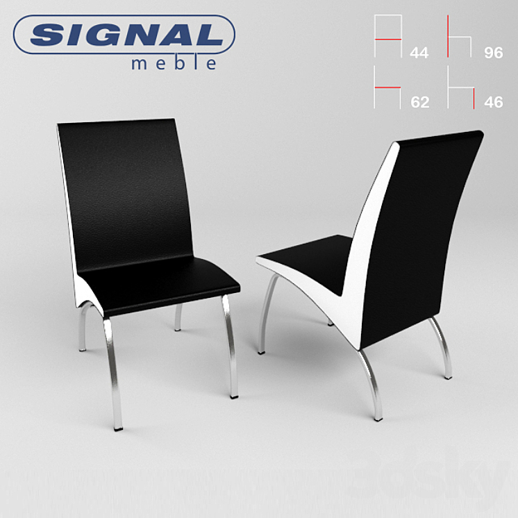 signal_chair_ H-202 - Chair - 3D model