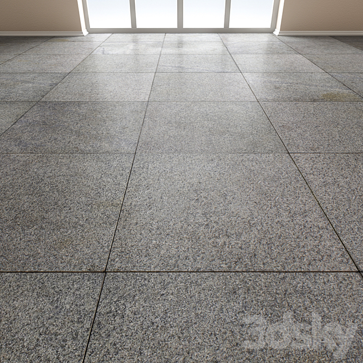 Pavement plate (Floor_007) - Floor coverings - 3D model