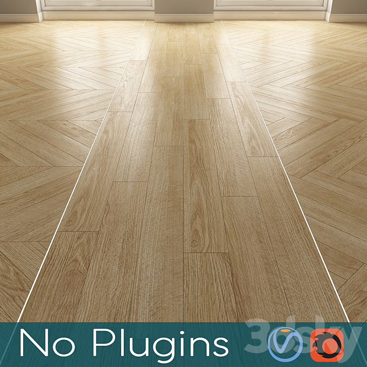 Floor 86 - Wood - 3D model