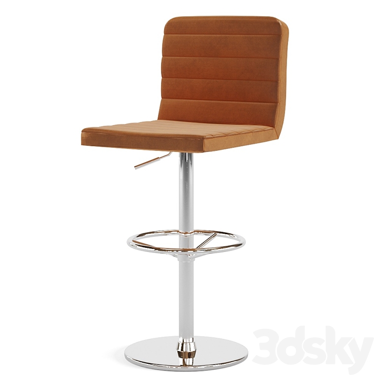 Mint bar stool - Chair - 3D model