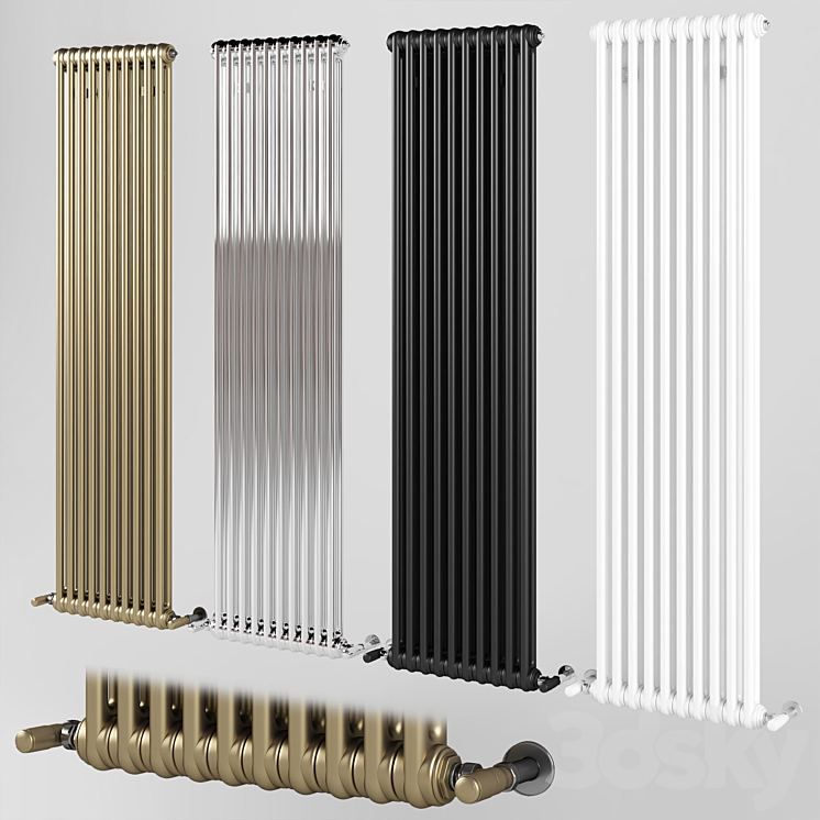 IRSAP TESI 2 Decorative radiator - Radiator - 3D model