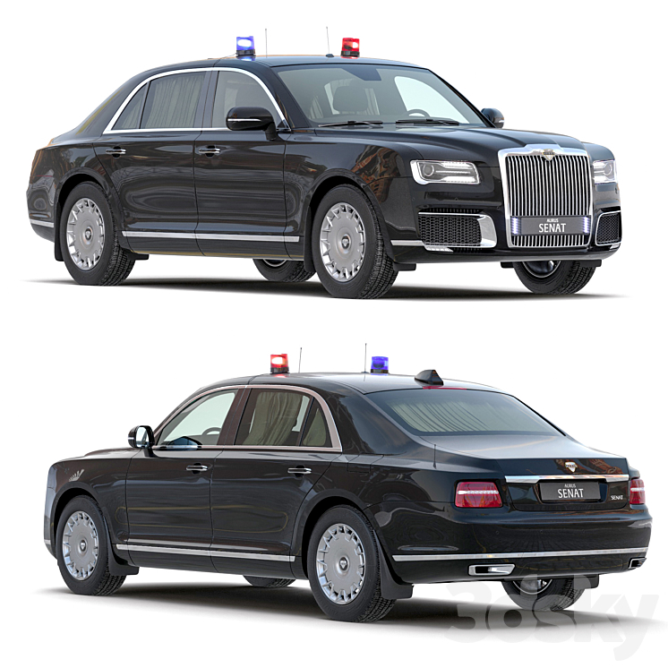 AURUS Senat - Transport - 3D model