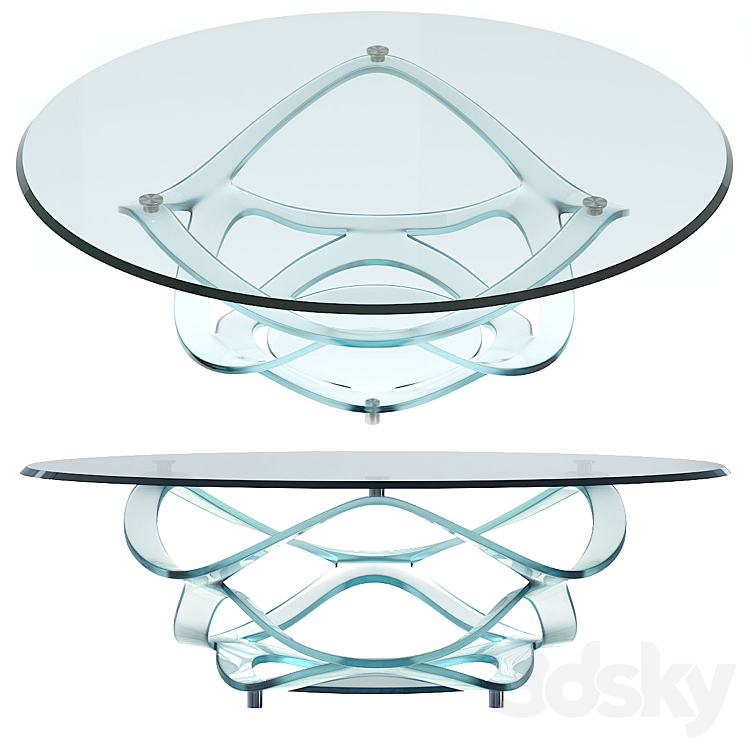 Reflex Neolitico Coffee Table - Table - 3D model