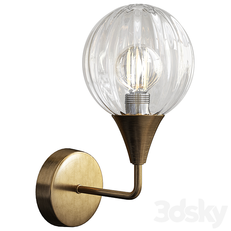 Rivoli adora - Wall light - 3D model