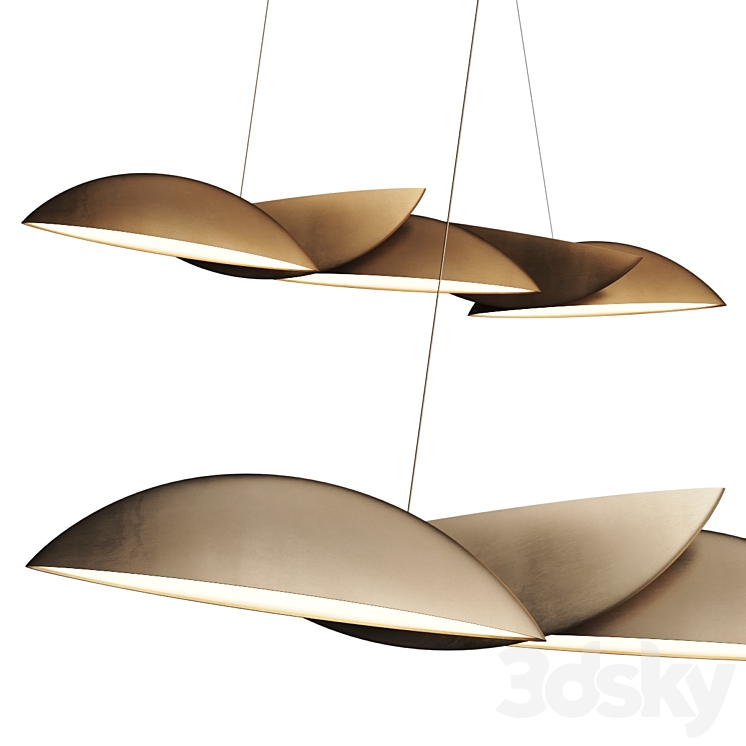 Modern Forms Sydney Pendant Lamp - Pendant light - 3D model