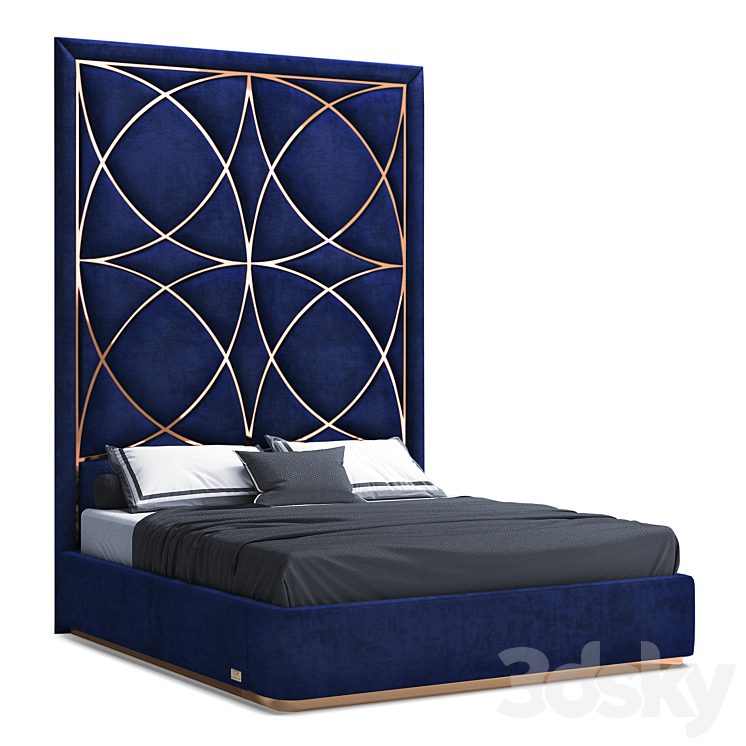 Charm bed - Bed - 3D model