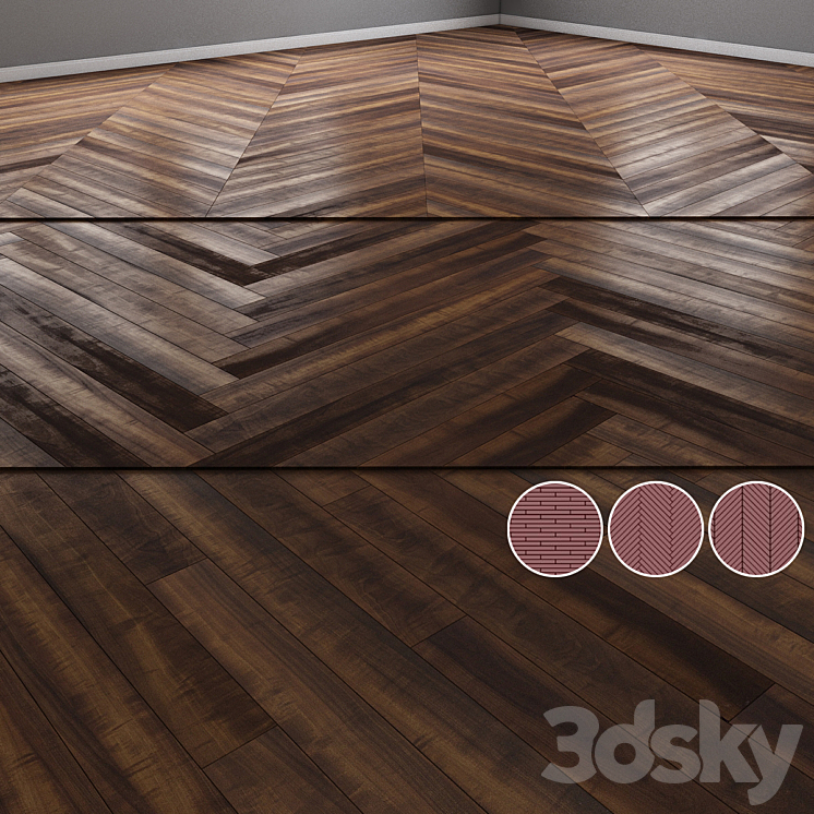Floor 79 - Wood - 3D model