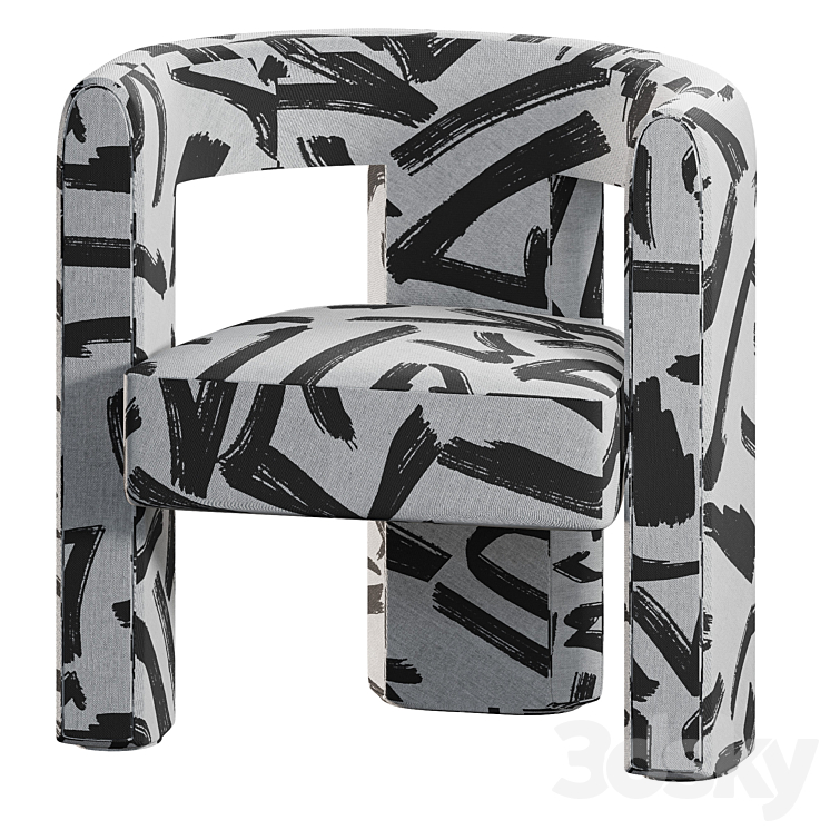 Archer Occasional Chair - Arm chair - 3D model