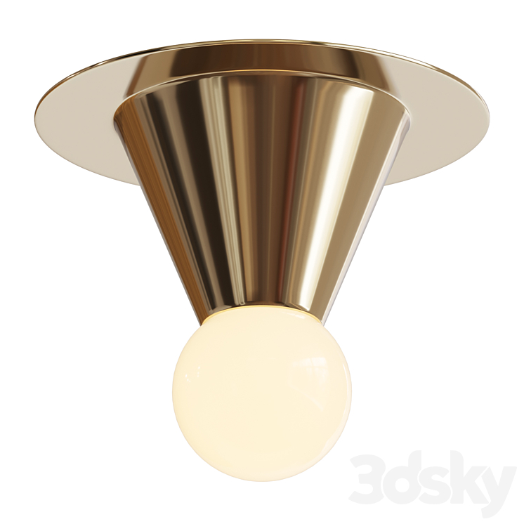 Cone Ceiling Light - Ceiling lamp - 3D model