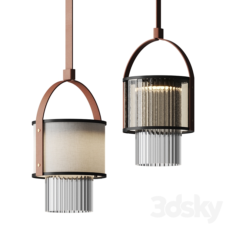 Paolo Castelli Fanus Pendant Lamp - Pendant light - 3D model