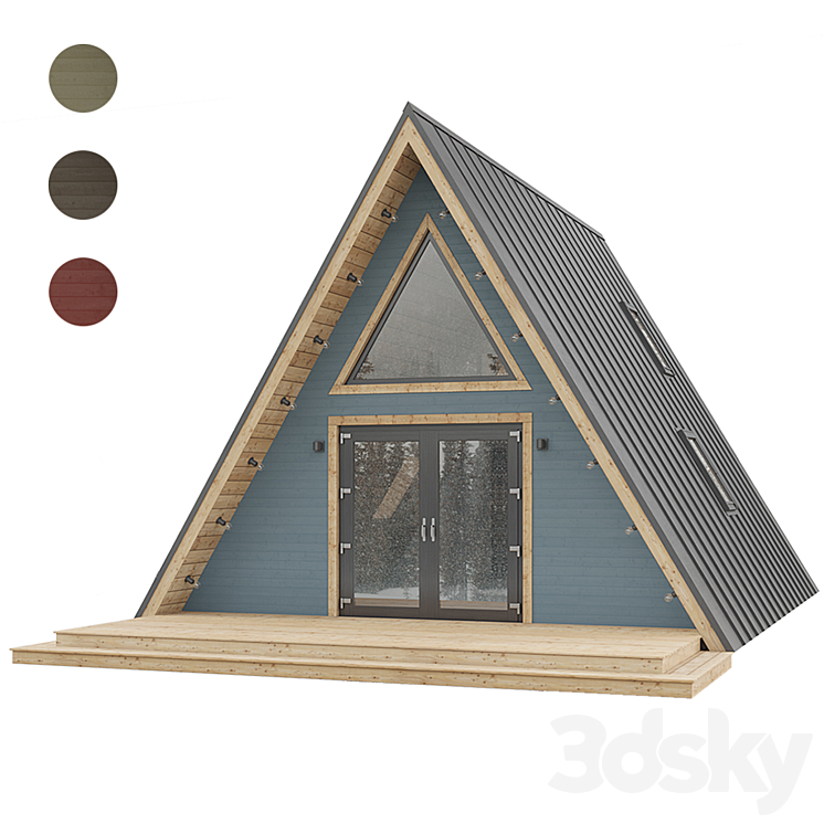 AFrame 03 - Building - 3D model