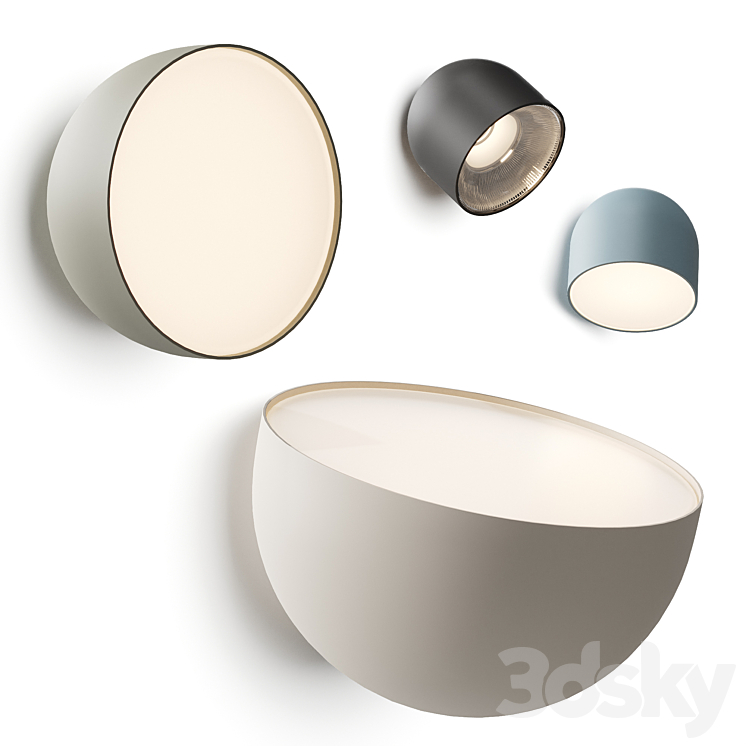 Vibia Plusminus Solo Wall - Wall light - 3D model