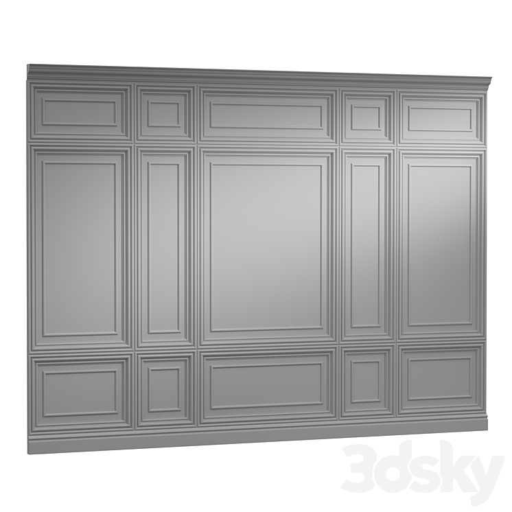 Classic Wall Panels 09 | Classic Wall Panels - Other decorative objects ...