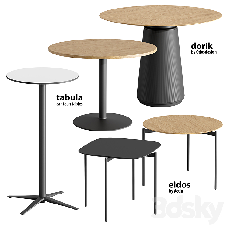 Actiu Eidos Dorik Tabula - Table - 3D model