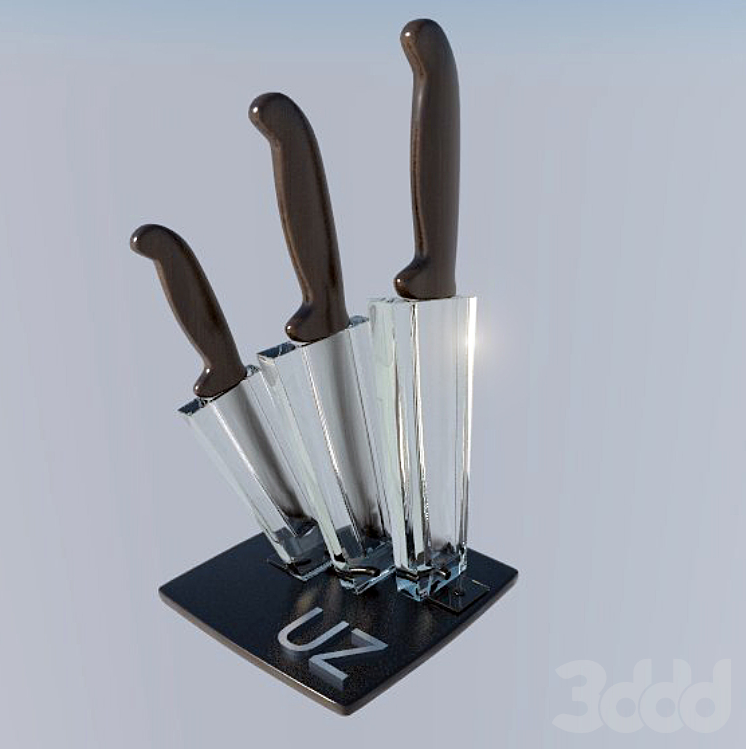 Pichoq 3-1 - Мелочь для кухни - 3D модель