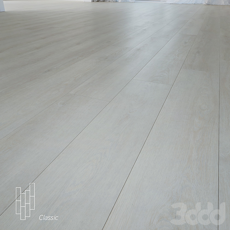 St. Moritz Oak Flooring - Дерево - 3D модель