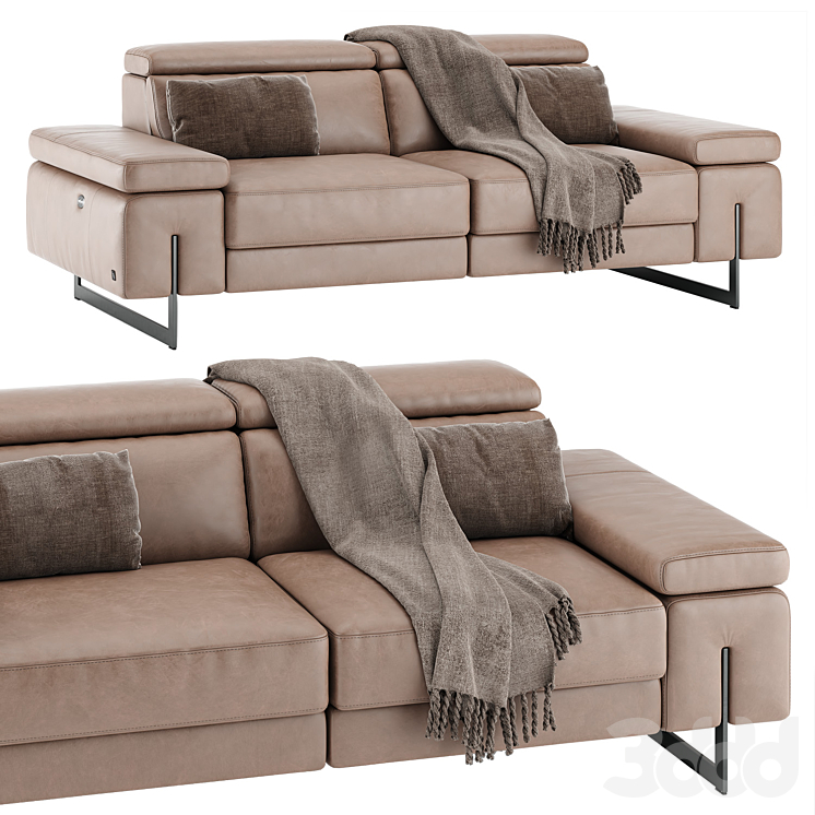 Egoitaliano CANDICE 3 seater sofa - Диваны - 3D модель