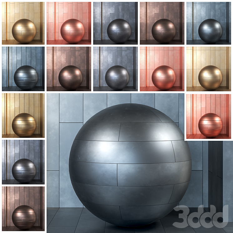 15 in 1 Silver Metal Pack Textures & Materials 4K - Seamless - Vol 1 ...