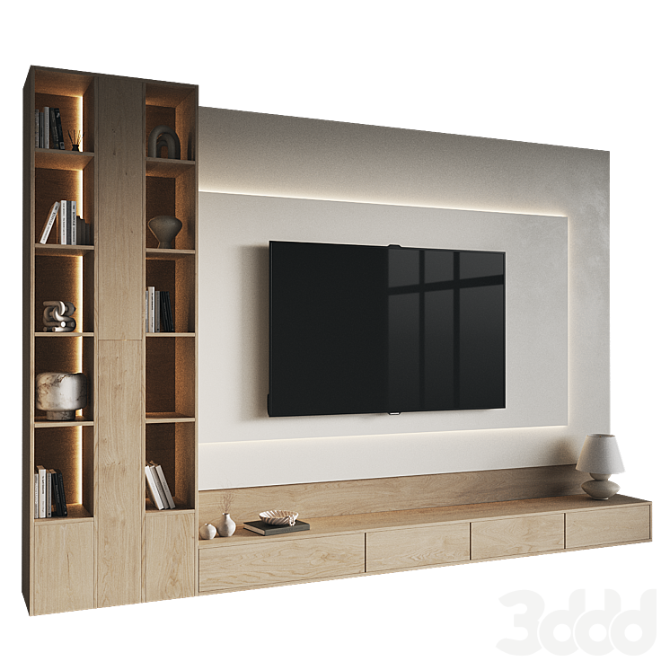 Tv Wall Set 113 ТВ стенка 3d модель