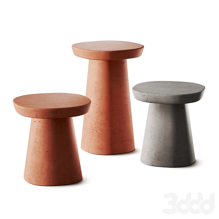 Baxter Phoenix Coffee Table - Столы - 3D модель