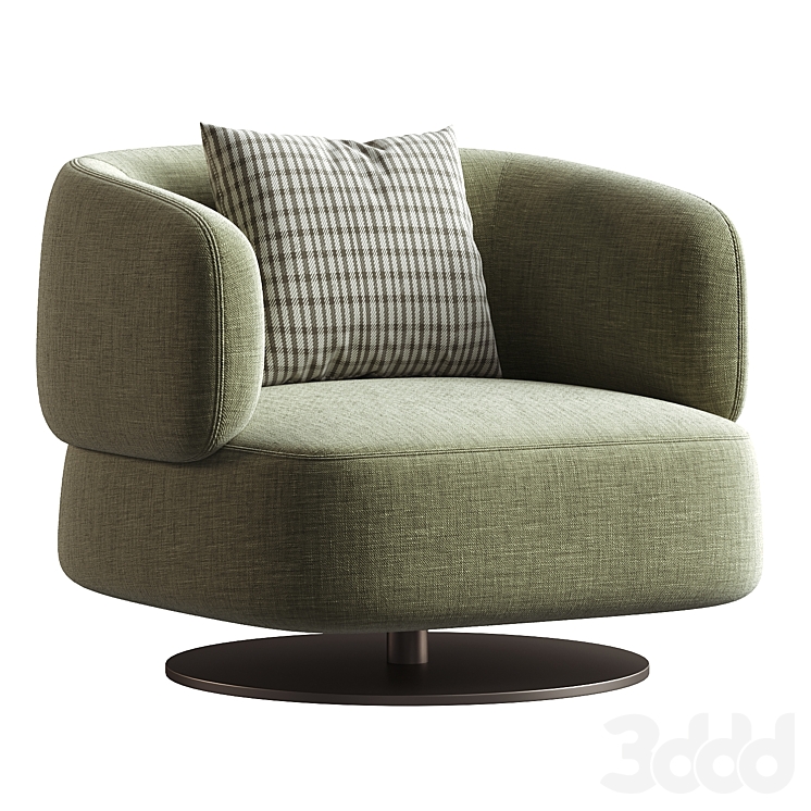 Lago ZEPPELIN Arimchair - Кресла - 3D модель