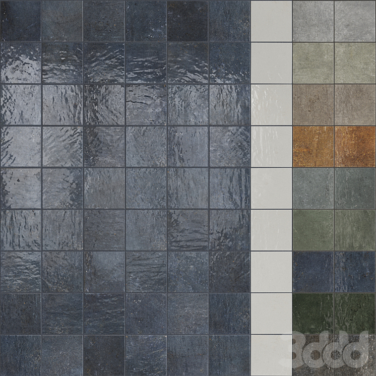 Sant Agostino PIXEL - Кафель, Плитка - 3D модель