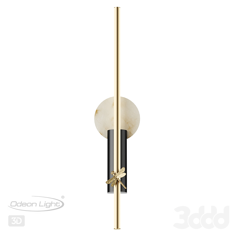 Odeon Light Exclusive 5413/18WL STREKOZA - Бра - 3D модель
