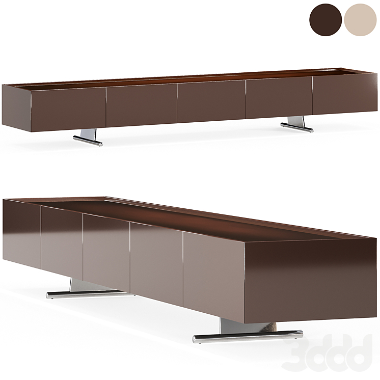 Living horizontal sideboard from Minotti, Libra series - Тумбы, комоды ...