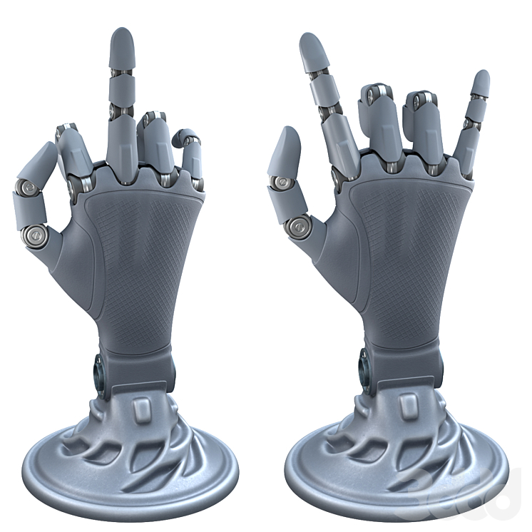 mechanical hand robot figure - Разное - 3D модель