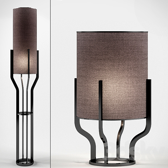 CROWN floor and table lamps by roche bobois - Floor lamp - 3D Models